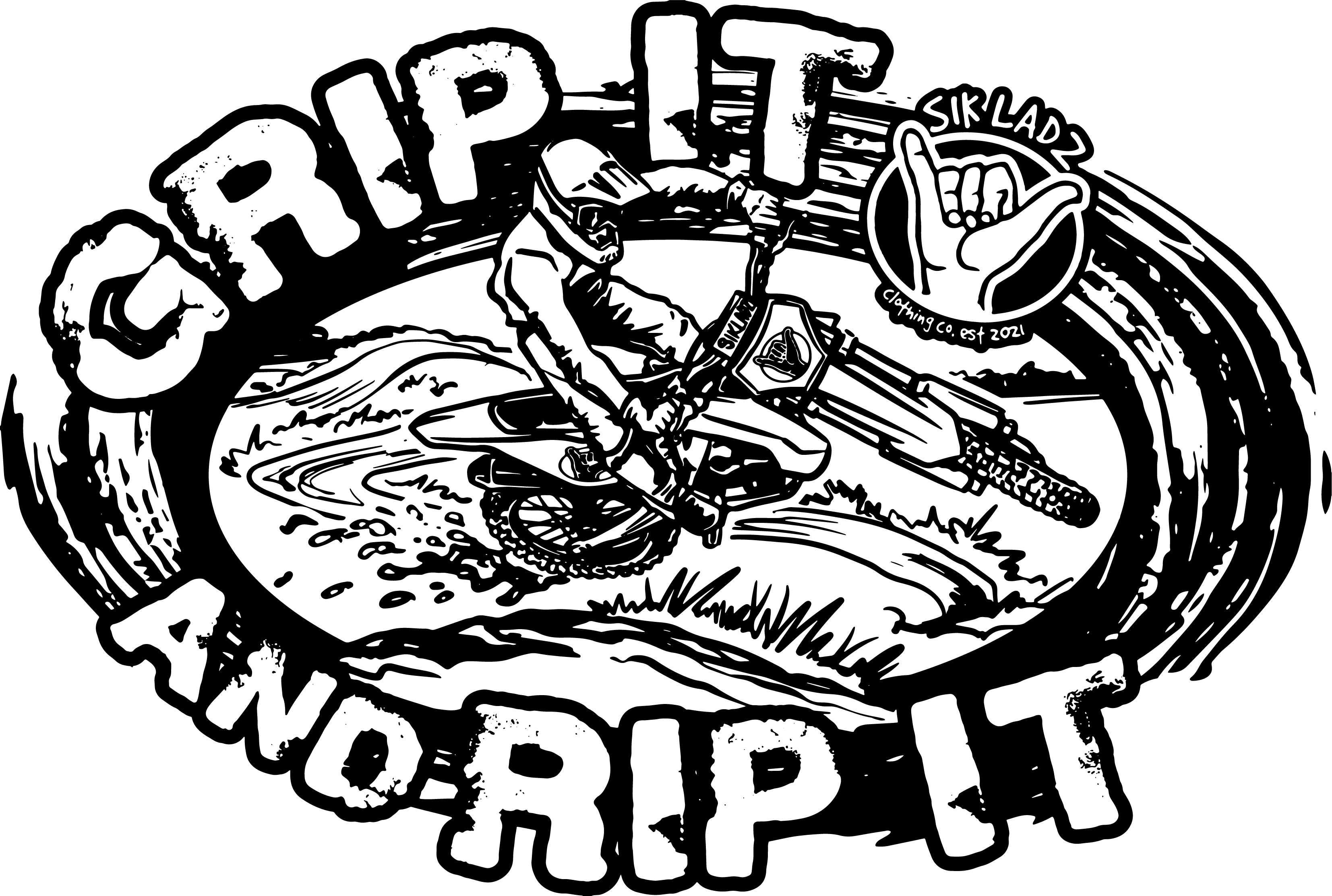 "Grip It And Rip It" Kids & Youth Tee